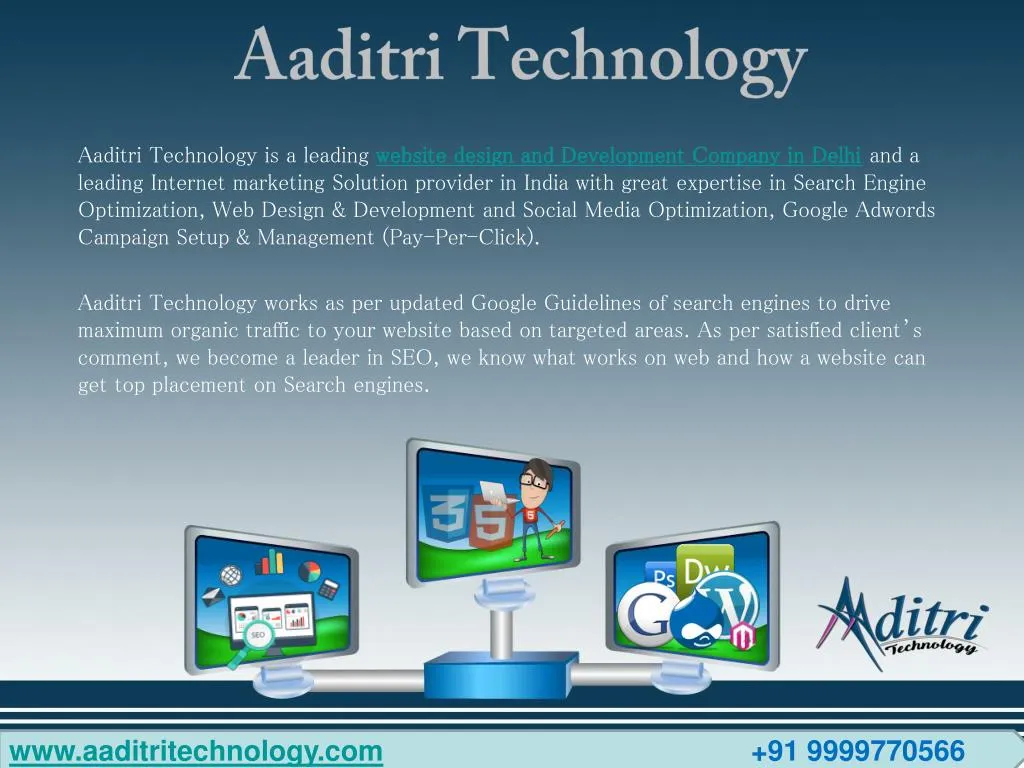 PPT - Aaditri Technology – Web Design & Development Company in Delhi ...
