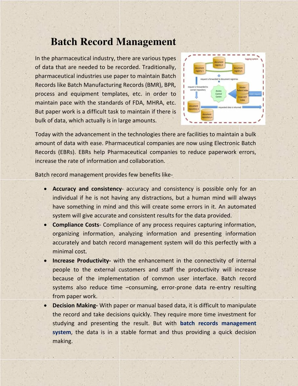PPT - Batch Record Management System PowerPoint Presentation, free ...