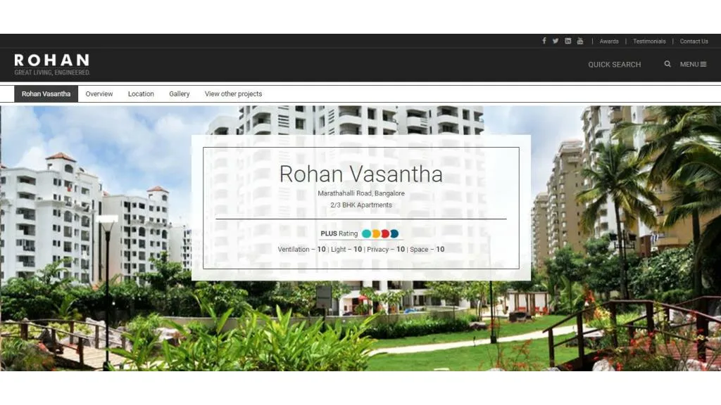 PPT - Rohan Vasantha - New Residential Project in Marathahalli ...