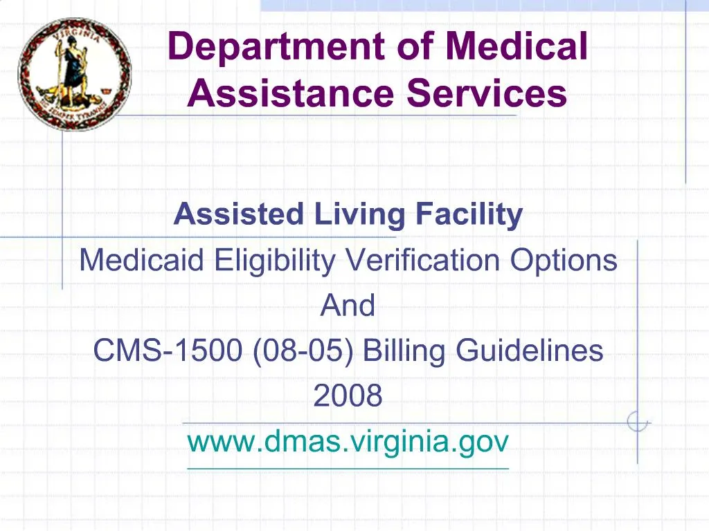 PPT - Department of Medical Assistance Services PowerPoint Presentation ...
