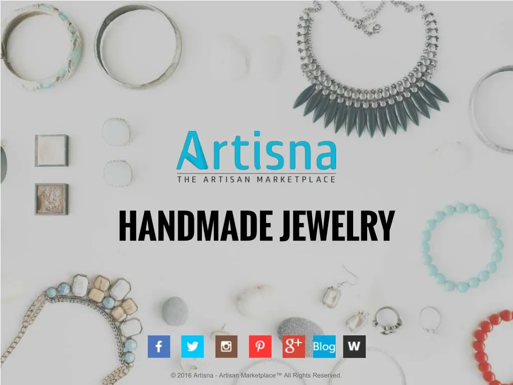 PPT - Handmade Jewelry PowerPoint Presentation, free download - ID:7464888