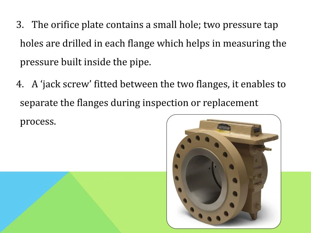 PPT - Orifice flanges PowerPoint Presentation - ID:7468633