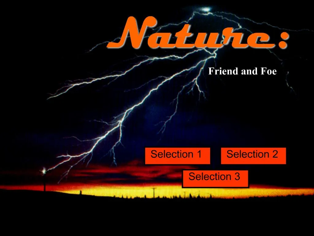 PPT - Nature: PowerPoint Presentation, free download - ID:746936