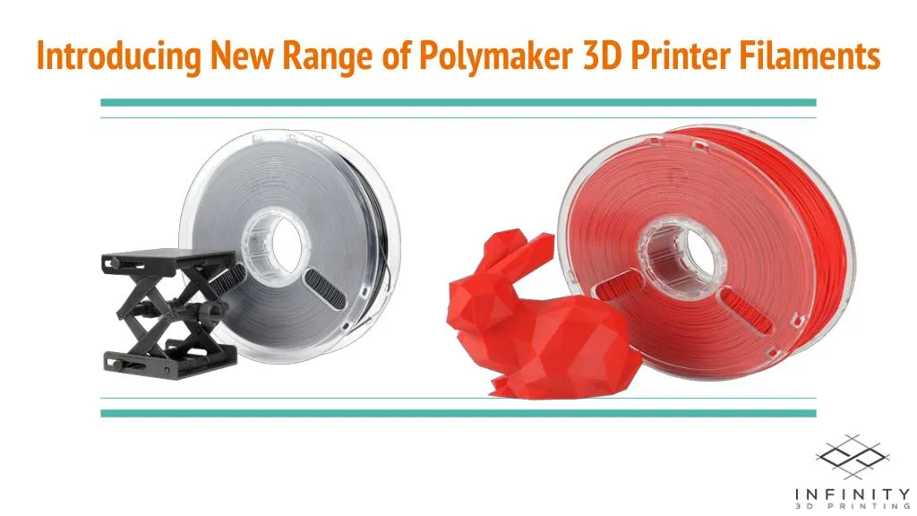 PPT - Introducing New Range of Polymaker 3D Printer Filaments ...