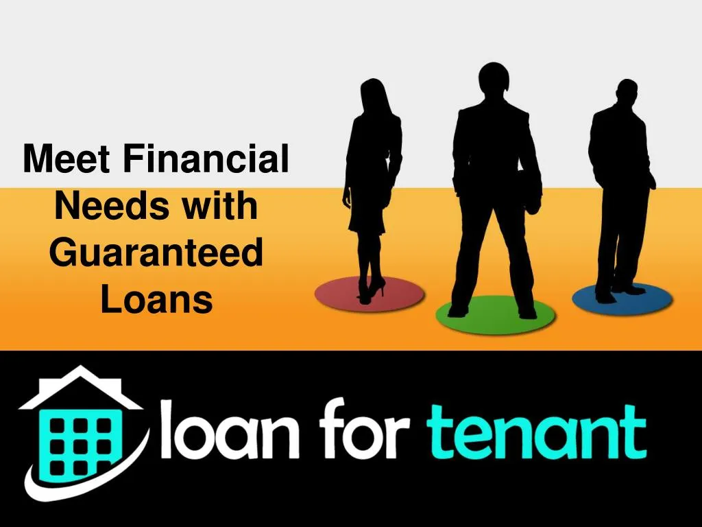 PPT - Meet Financial Needs with Guaranteed Loans PowerPoint ...
