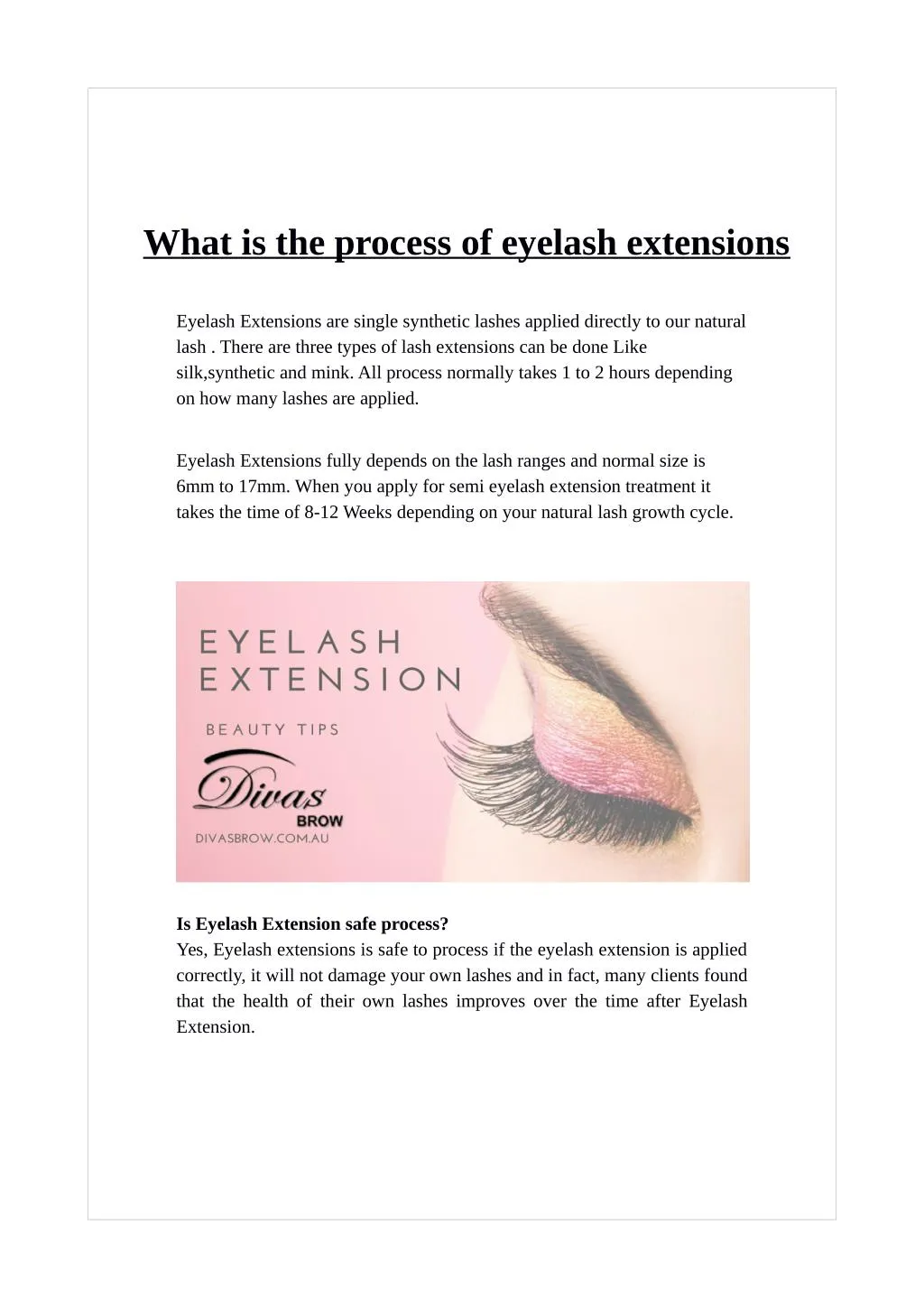 PPT - What is the process of eyelash extensions? PowerPoint ...