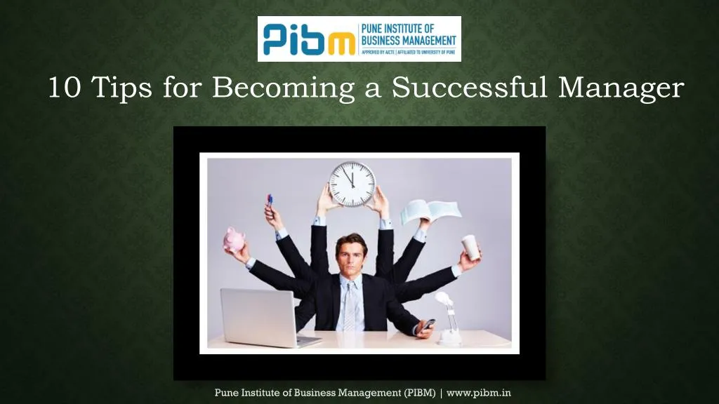 PPT - Tips to become successful manager PowerPoint Presentation, free ...