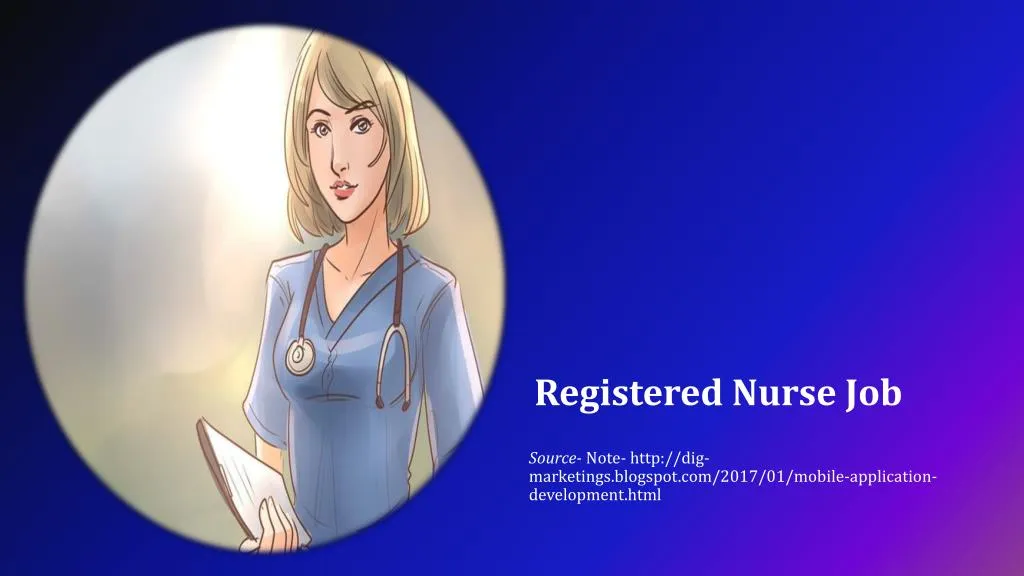 PPT - Registered Nurse Job PowerPoint Presentation, free download - ID ...