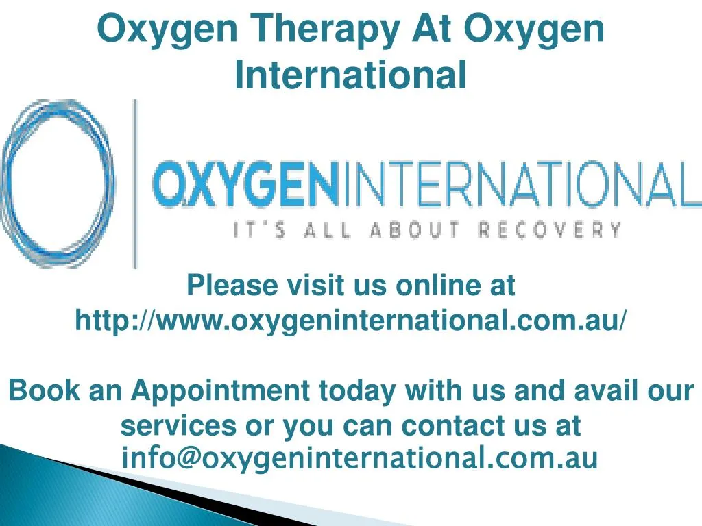PPT - Oxygen Therapy PowerPoint Presentation, free download - ID:7484630