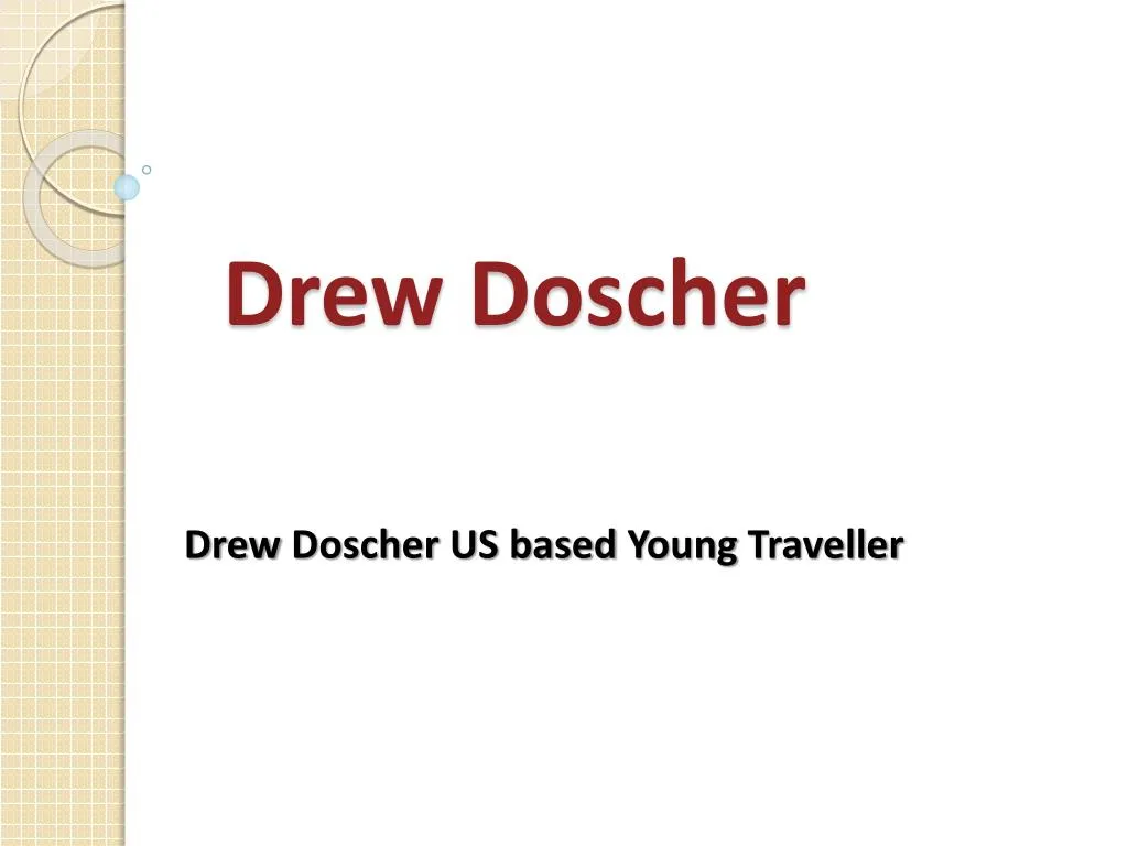 PPT - Drew Doscher - Best Honeymoon Destinations PowerPoint Presentation - ID:7485291
