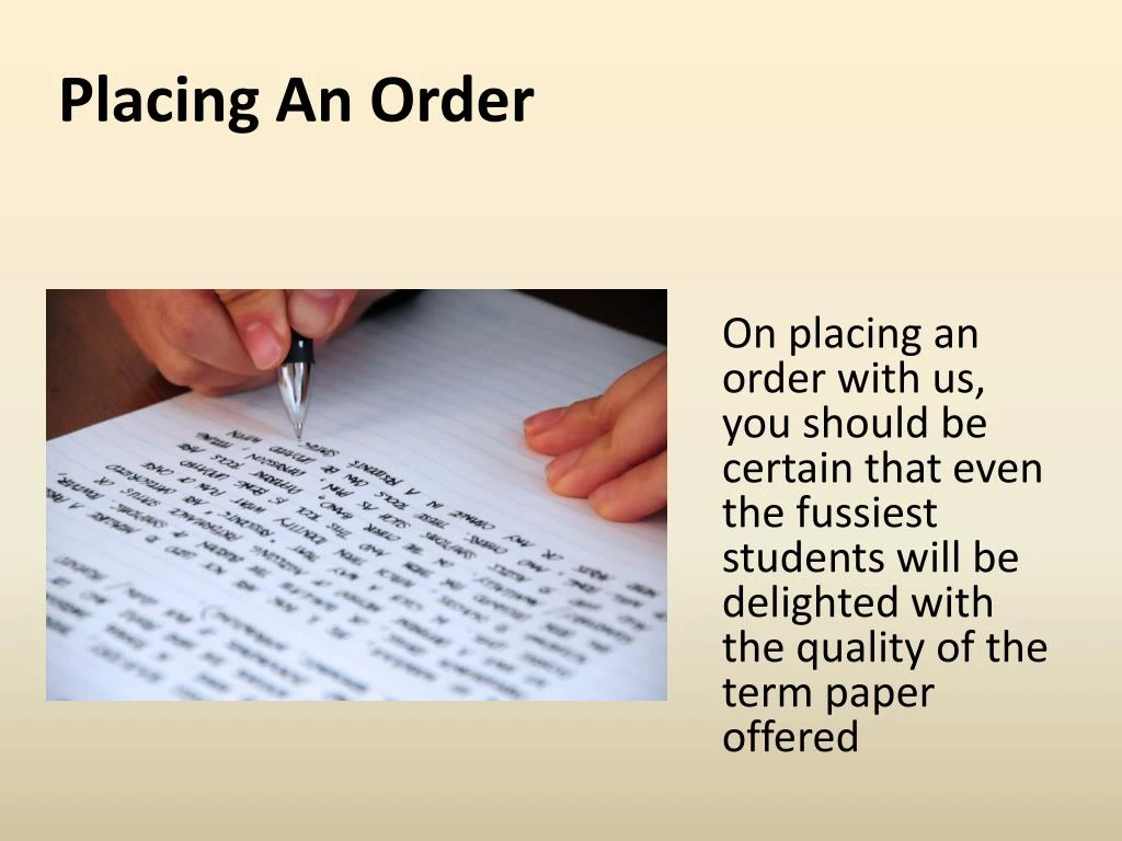 PPT - About Our Term Paper Writing Services PowerPoint Presentation ...