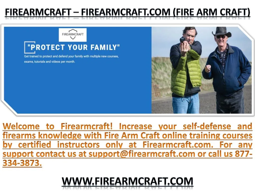 PPT - Fire Arm Craft ! FireArmCraft ! FireArmCraft.com PowerPoint ...