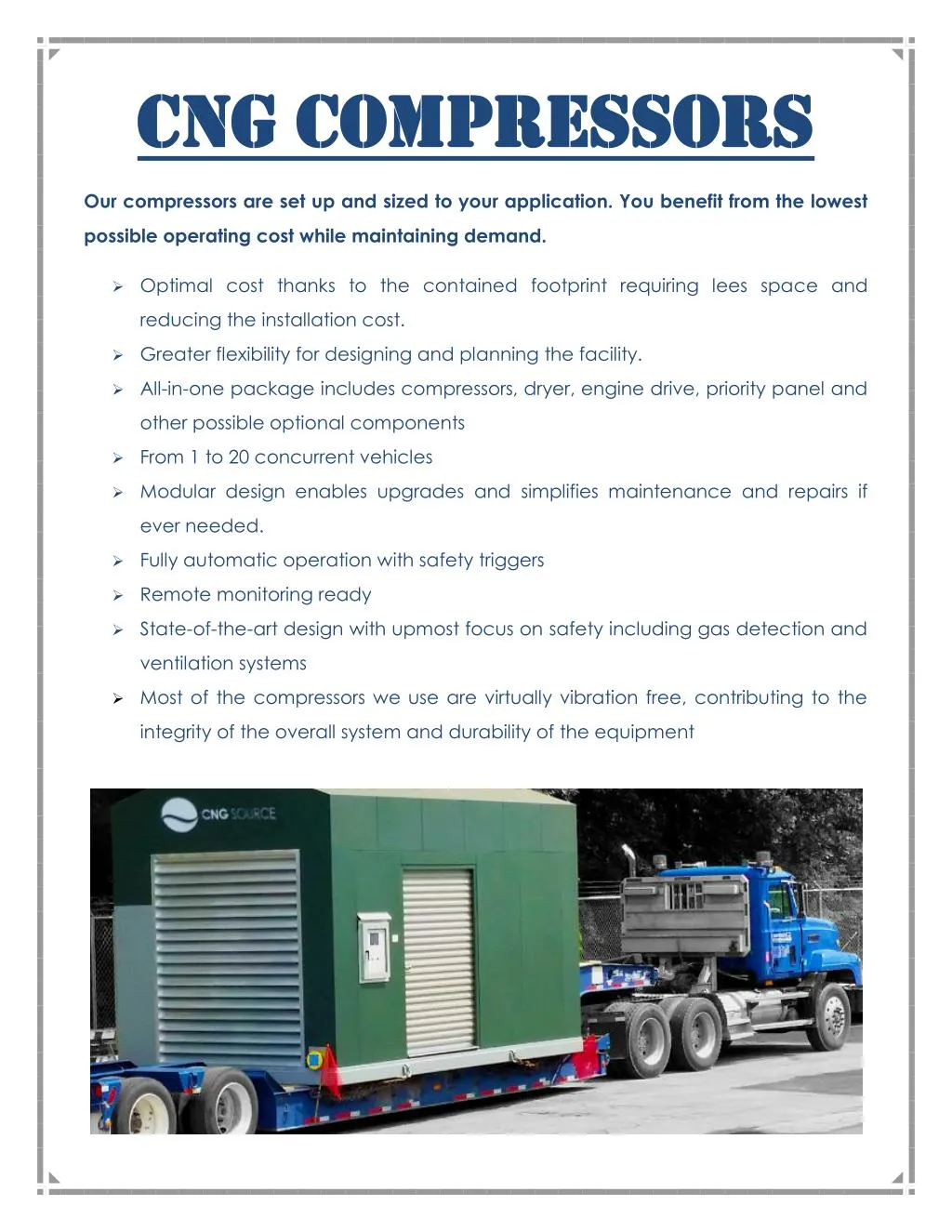 PPT - CNG Compressors PowerPoint Presentation, free download - ID:7491486