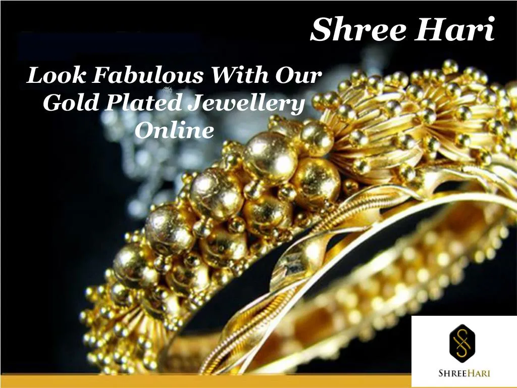 PPT - Look Fabulous With Our Gold Plated Jewellery Online PowerPoint ...