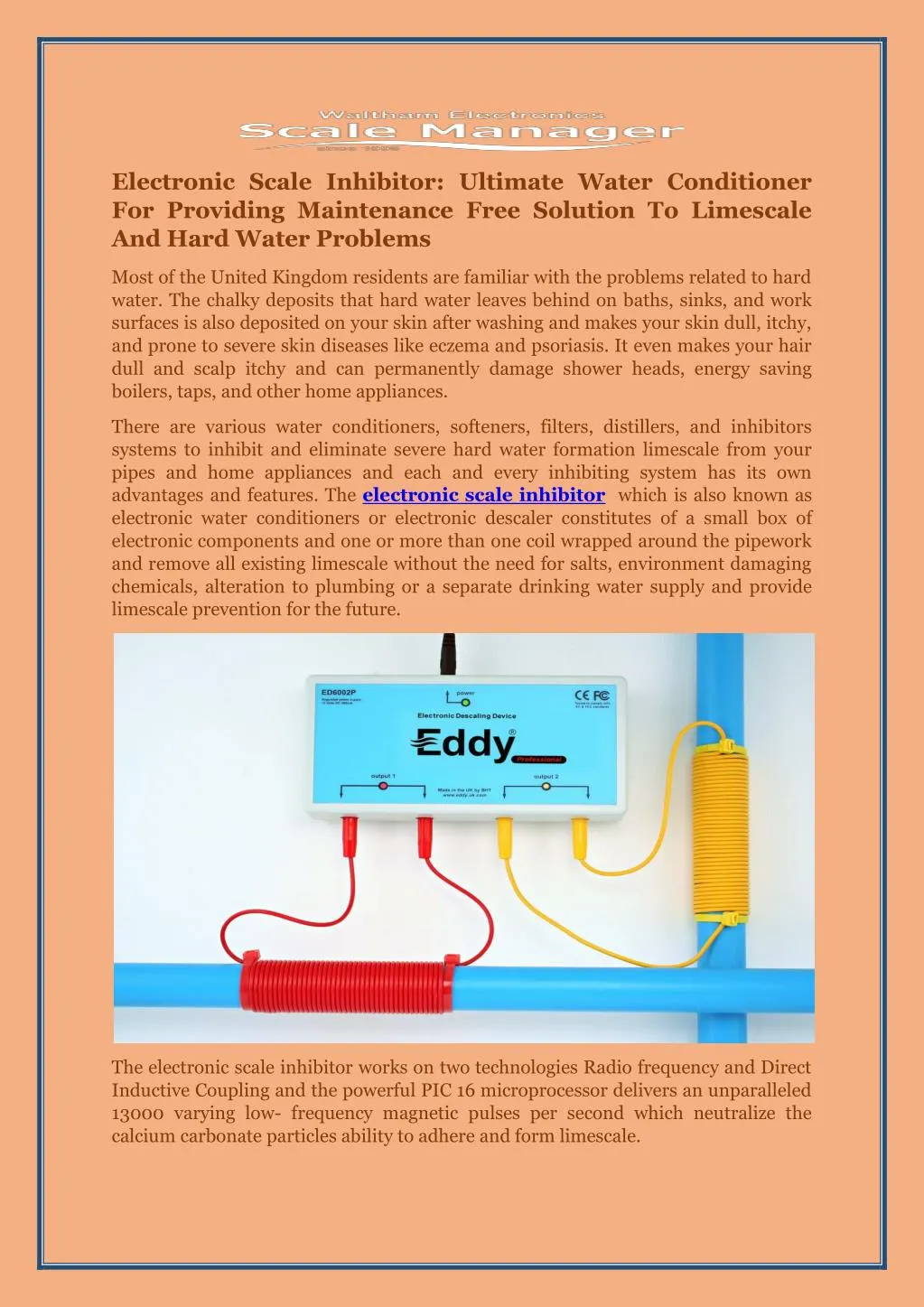 PPT - Electronic Scale Inhibitor: Ultimate Water Conditioner For ...