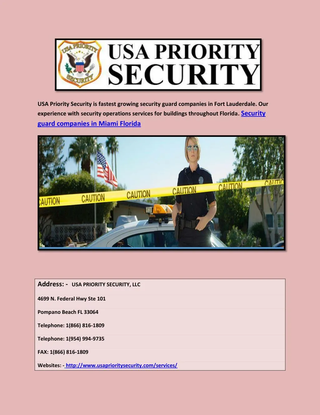 PPT - Security guard companies in miami Florida PowerPoint Presentation ...