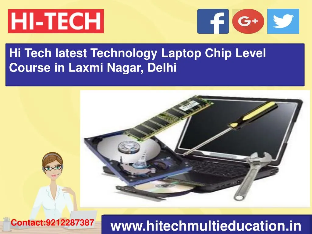 PPT - Hi Tech latest Technology Laptop Chip Level Course in Laxmi Nagar ...