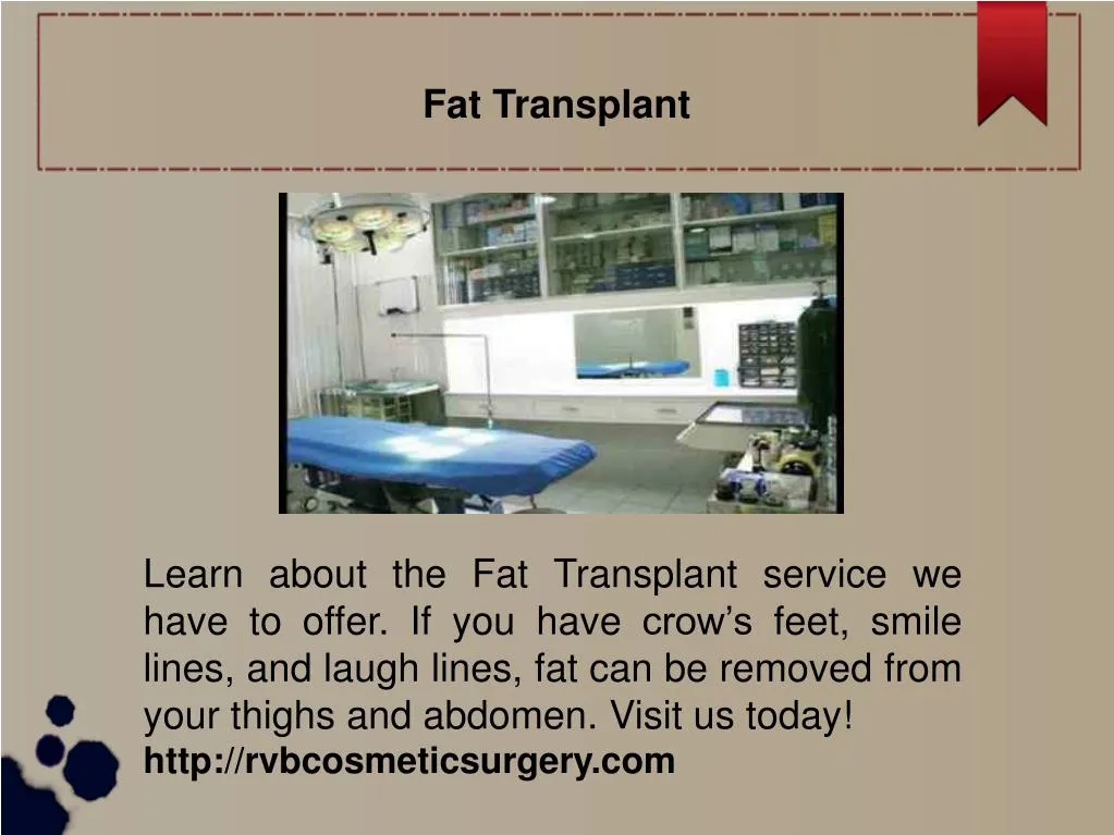 PPT - Fat Transplant PowerPoint Presentation, free download - ID:7506685