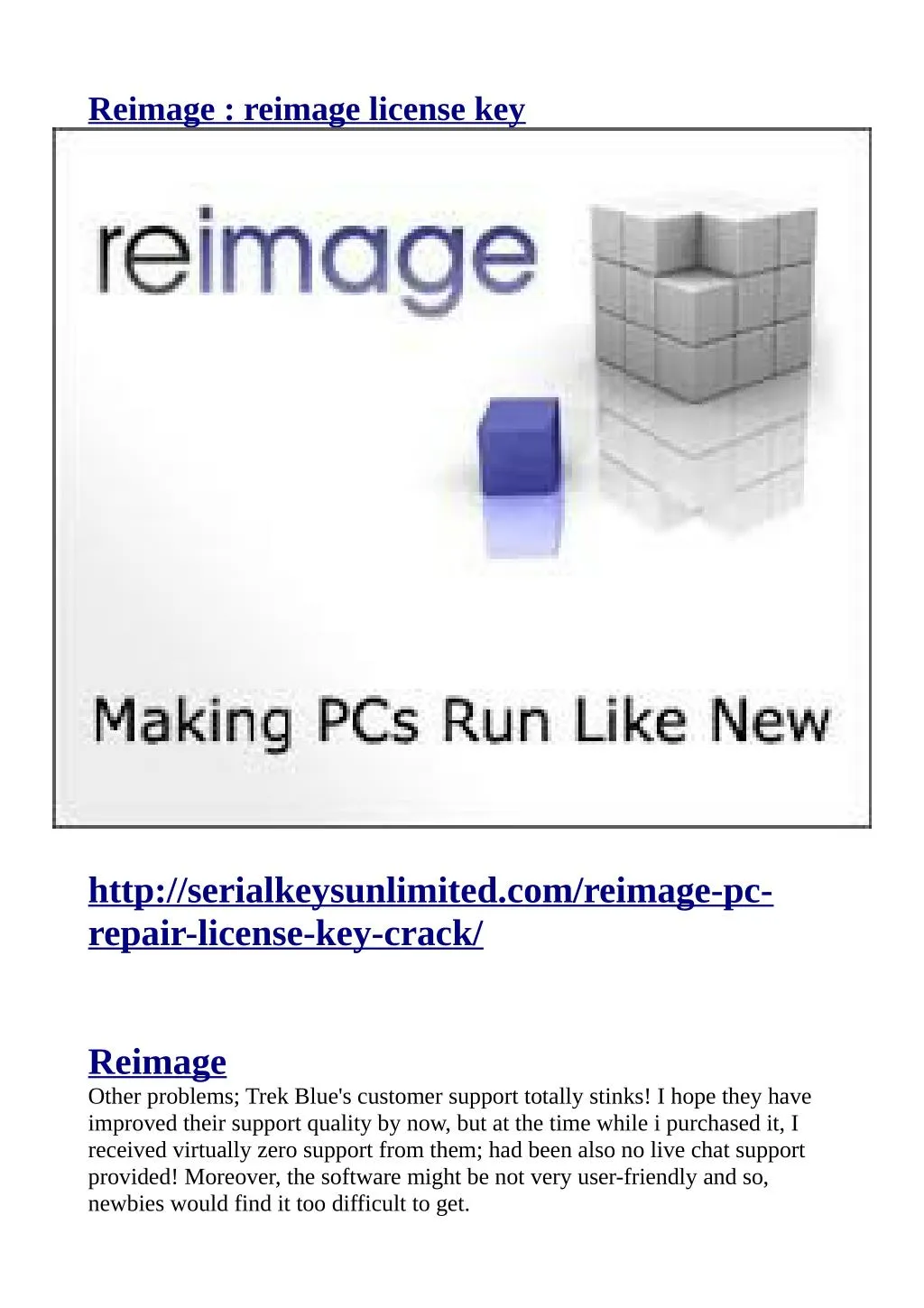PPT - http://serialkeysunlimited.com/reimage-pc-repair-license-key ...