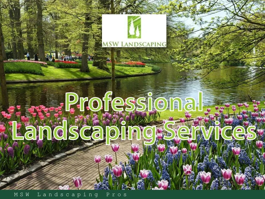 PPT - MSW Landscaping PowerPoint Presentation, free download - ID:7510087