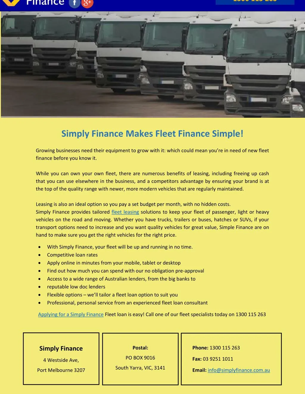 PPT - Simply Finance Makes Fleet Finance Simple! PowerPoint ...