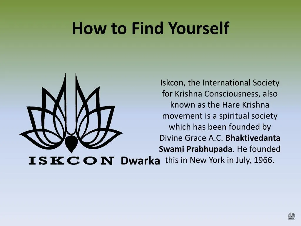 PPT - How to Discover Yourself PowerPoint Presentation, free download ...
