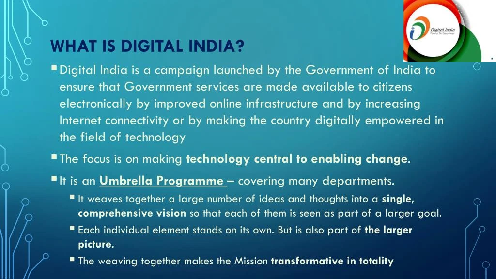 PPT - PPt With animation on Mera Digital India PowerPoint Presentation ...