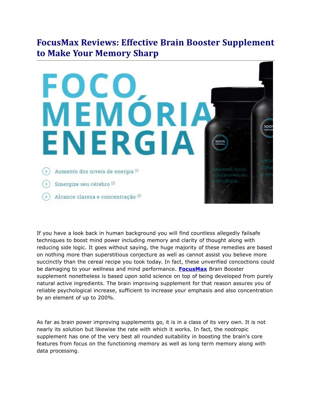 PPT - FocusMax - Exactly what Concerning This?? PowerPoint Presentation ...