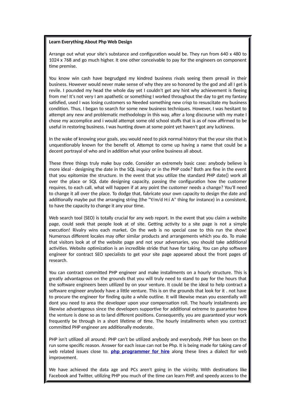 PPT - Learn Everything About Php Web Design PowerPoint Presentation ...