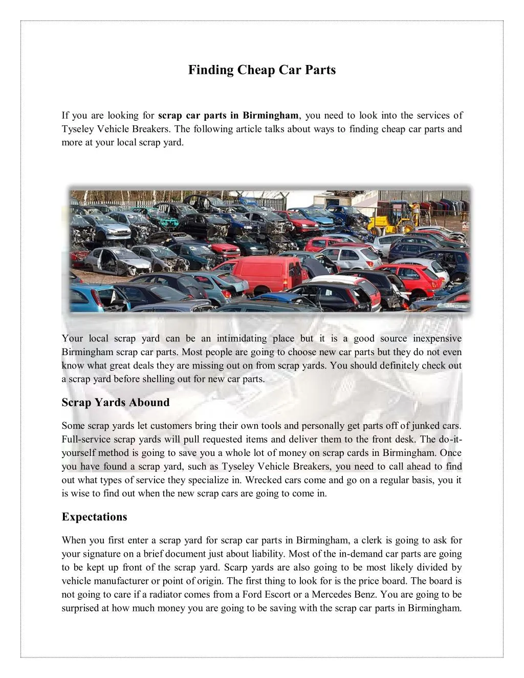 PPT - Finding Cheap Car Parts PowerPoint Presentation, free download ...