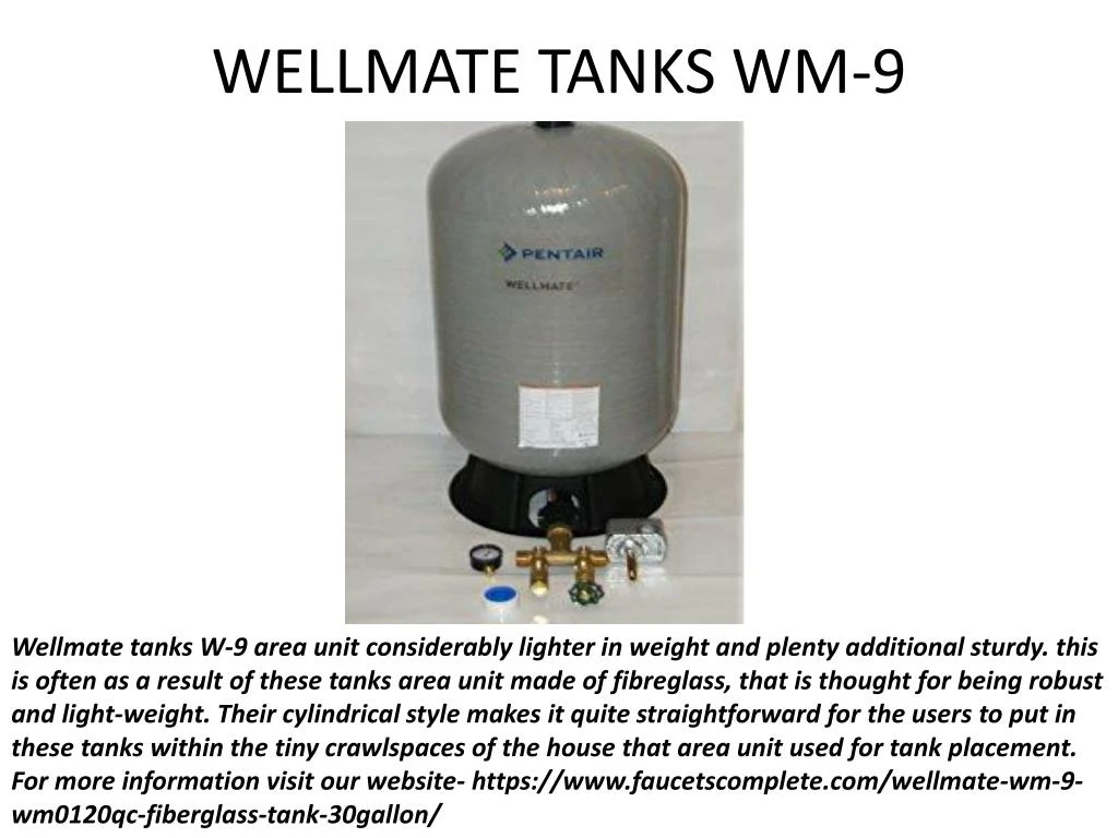 PPT - Wellmate Tanks – The Perfect Choice for a Forest Camping Trip ...