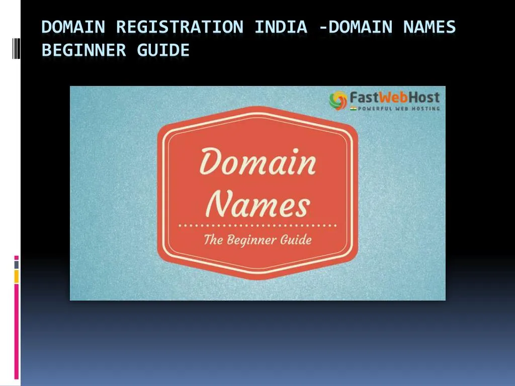 PPT - the Difference Between Domain Names,Website and Web Hosting ...