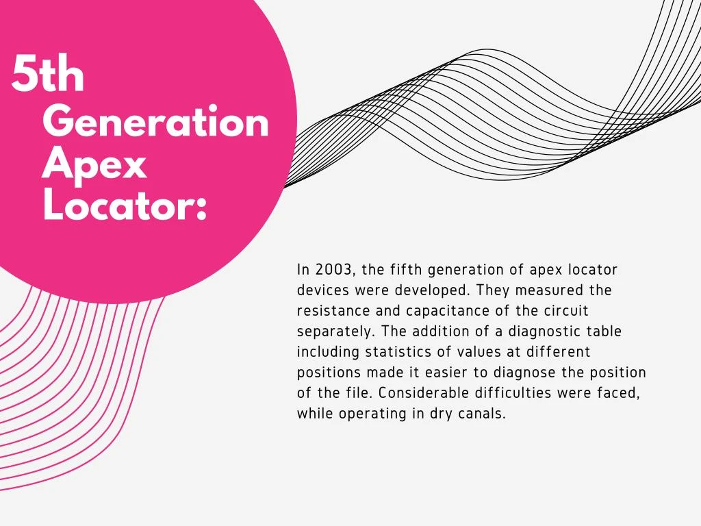 PPT - SIX GENERATIONS OF APEX LOCATORS PowerPoint Presentation - ID:7534253