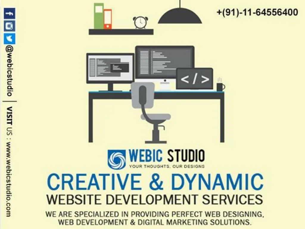 PPT - Why Create Dynamic Website - Webic Studio - 011-64556400 ...
