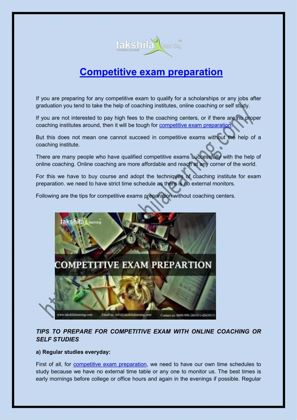 PPT - Competitive exam preparation PowerPoint Presentation, free ...