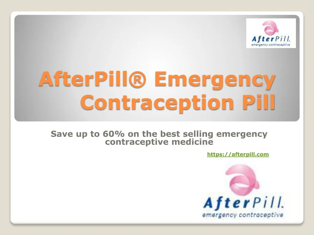 PPT - AfterPill Emergency Contraception Pill PowerPoint Presentation ...