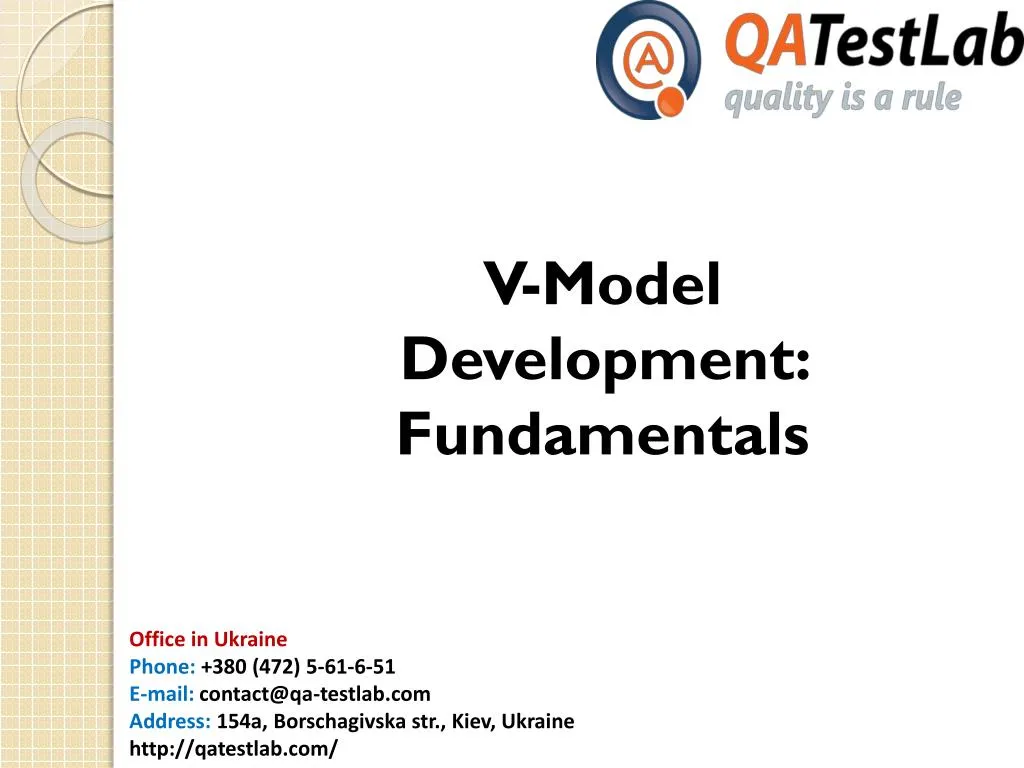 PPT - V-Model Development: Fundamentals PowerPoint Presentation, free download - ID:7545717