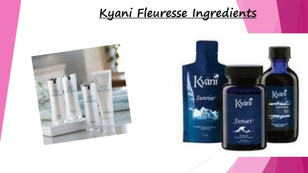 PPT - Kyani Fleuresse Ingredients-Healthykyaniteam PowerPoint ...