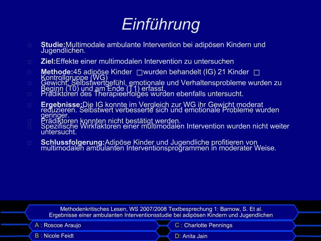 PPT - Einf hrung PowerPoint Presentation, free download - ID:754760