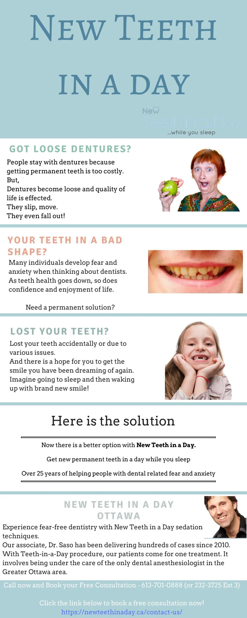 PPT - New Teeth in a Day Ottawa | All on Four, Dental Implant Clinic ...