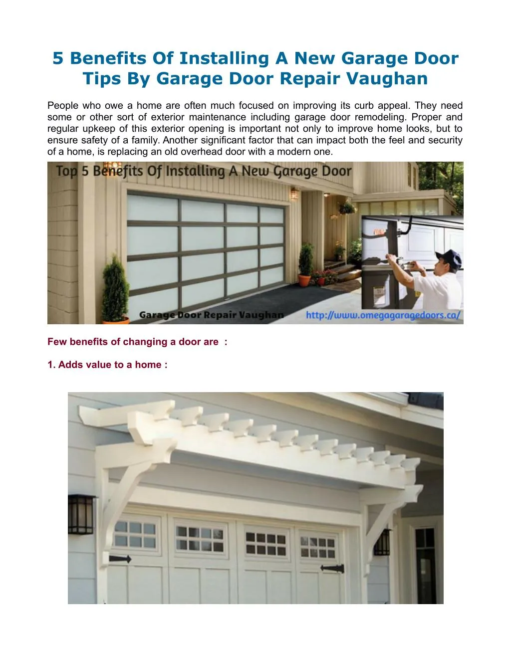 PPT - 5 Benefits Of Installing A New Garage Door Tips By Garage Door ... PPT - 5 Benefits Of Installing A New Garage Door Tips By Garage Door ...