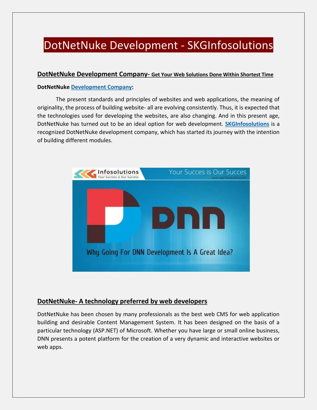 PPT - Dotnetnuke Development Company Services | Dnn Module Development ... PPT - Dotnetnuke Development Company Services | Dnn Module Development ...