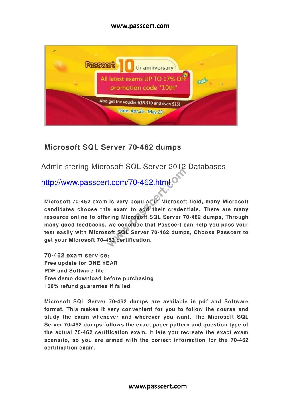 PPT - Microsoft SQL Server 70-462 dumps PowerPoint Presentation, free download - ID:7566974