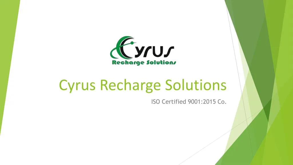 PPT - Cyrus Recharge - Mobile Recharge Software Provider PowerPoint ...