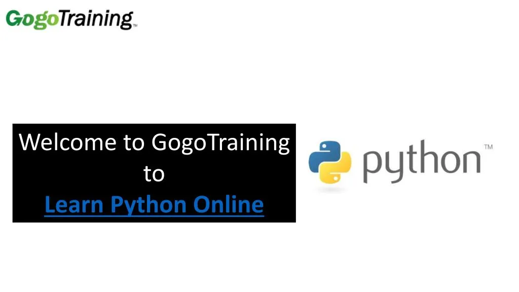 PPT - Learn Python Online PowerPoint Presentation, free download - ID ...