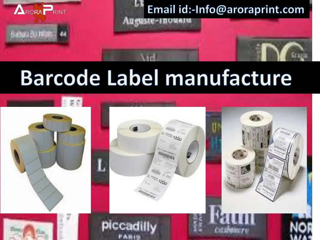 PPT - Barcode Labels manufacturers in India PowerPoint Presentation ...