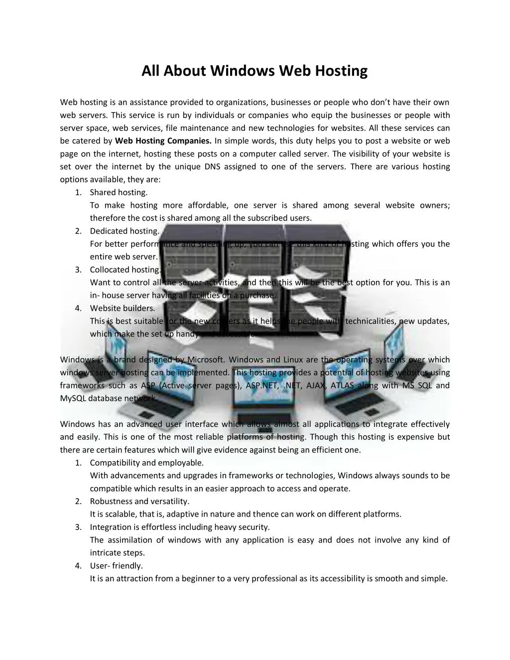 PPT - All about windows web hosting PowerPoint Presentation, free ...