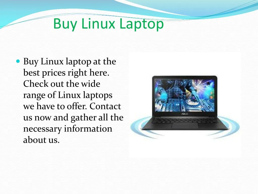 PPT - Buy Linux Laptop PowerPoint Presentation, free download - ID:7572356