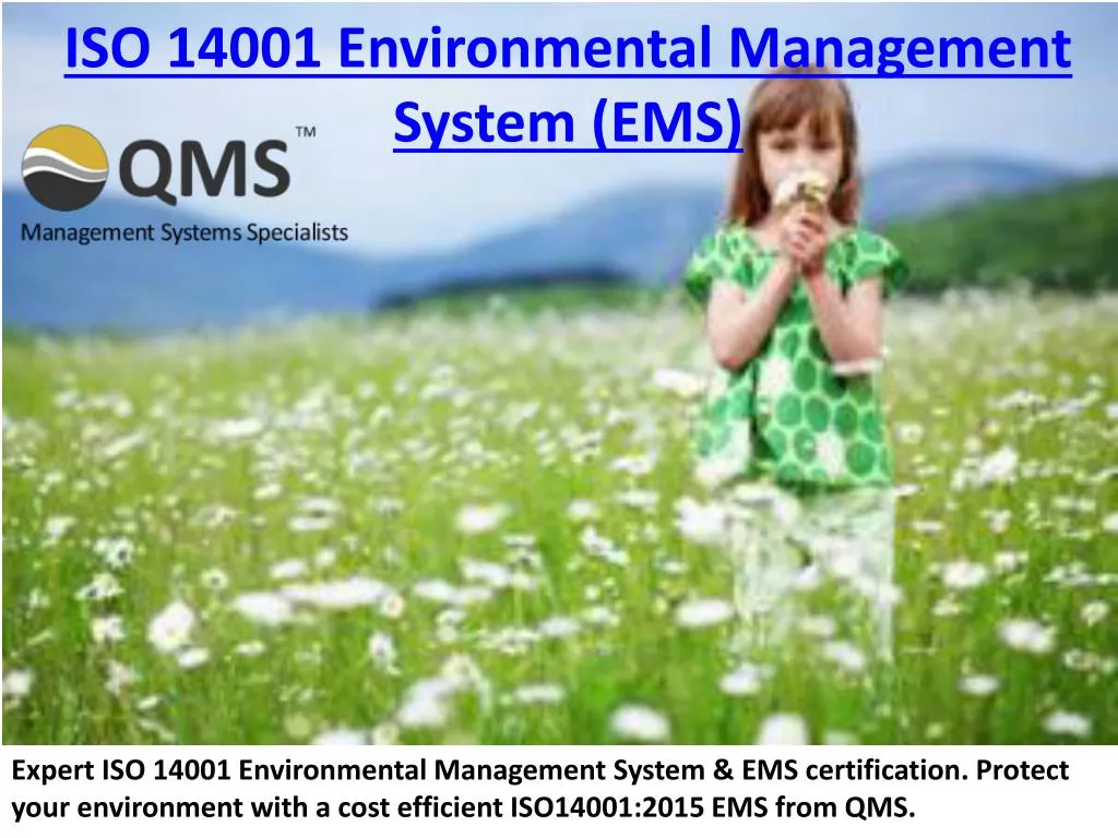 PPT - ISO 14001 Environmental Management System & EMS Certification ...