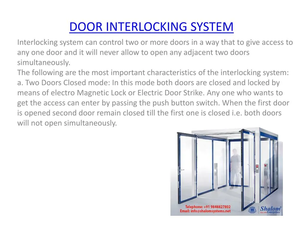 PPT - Door Interlocking System Manufacturers, Suppliers in India ...